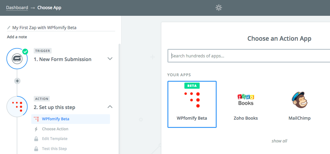 How to integrate Zapier addon with WPfomify? - WPfomify