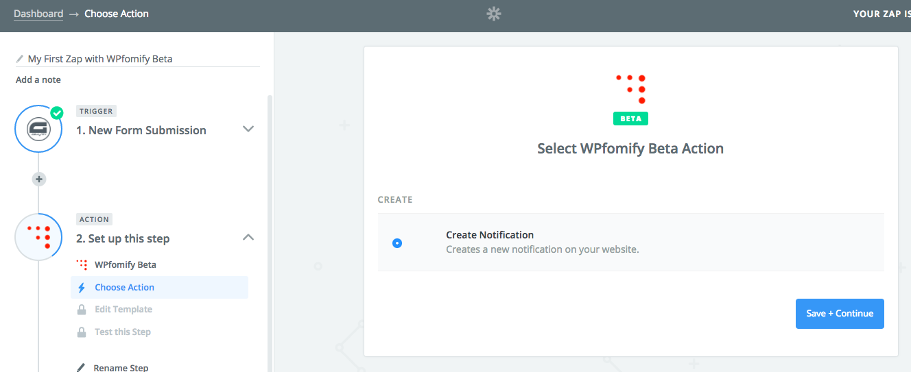 How to integrate Zapier addon with WPfomify? - WPfomify