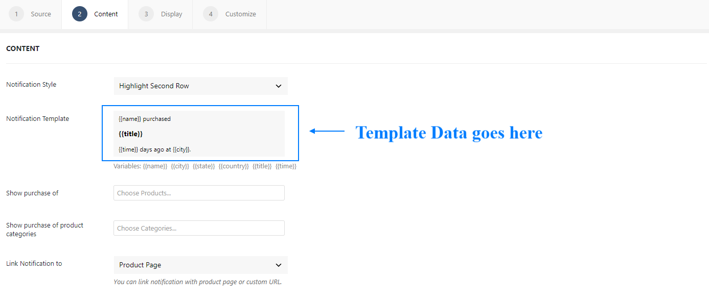 How to Customize the Notification Template? - WPfomify