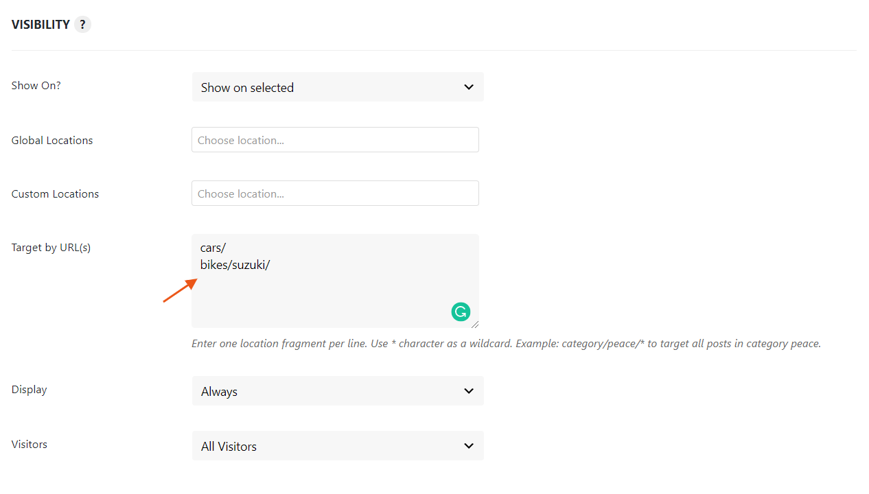 Displaying Notifications on Specific Pages - WPfomify